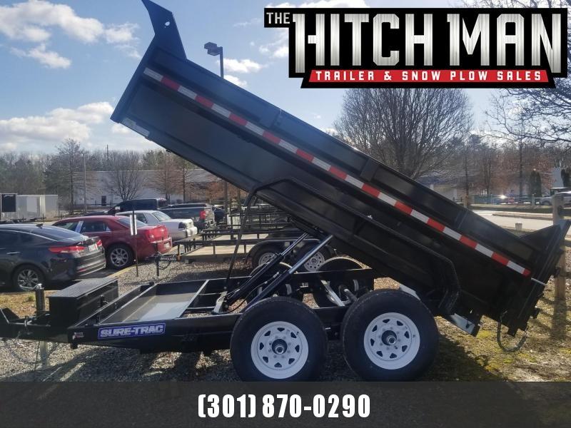7 x 12 Sure-Trac HD Low Profile Dual-Ram Dump Trailer 12k - Tint Works ...